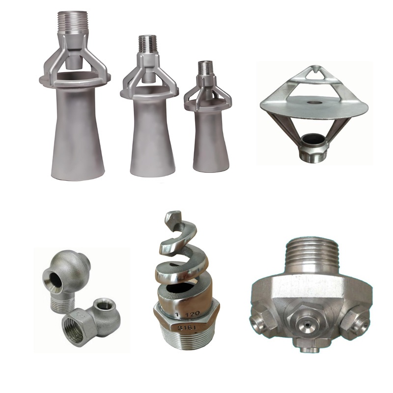Cast stainless steel nozzles